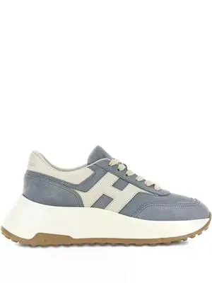 Hogan Hi-fi Leather Sneakers - Blue