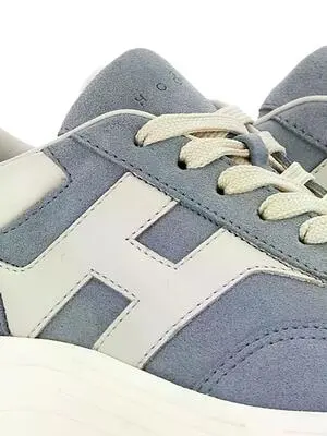 Hogan Hi-fi Leather Sneakers - Blue