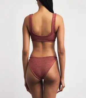 Hunza G Julia Tonal Hoop Bikini - Red