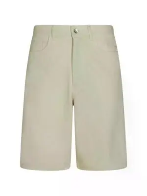 Auralee Silk Denim Shorts