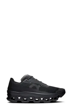 On Cloudmonster Void Sneakers - Black/black
