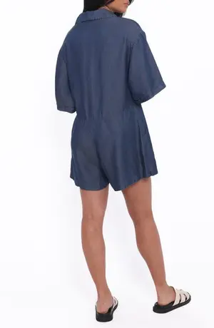 PETAL & PUP Kiya Denim Romper