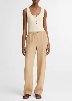 Vince Hemp Low-rise Utility Pant - Brulee