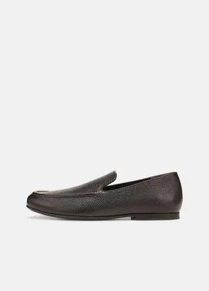 Vince Canyon Leather Loafer - Black