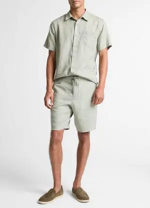 Vince Hemp Drawstring Shorts - Matcha