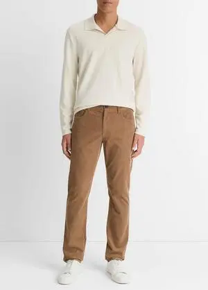 Vince Dylan Slim Fit 5-pocket Stretch Corduroy Pants - Cedar