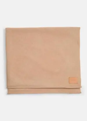 Vince Plush Cashmere Blanket Wrap - Camel