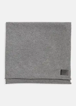 Vince Plush Cashmere Blanket Wrap - Medium Heather Grey