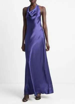 Women's Maxi Satin Dresses