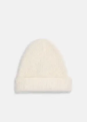 Vince Vince Brushed Cashmere Beanie Ivory