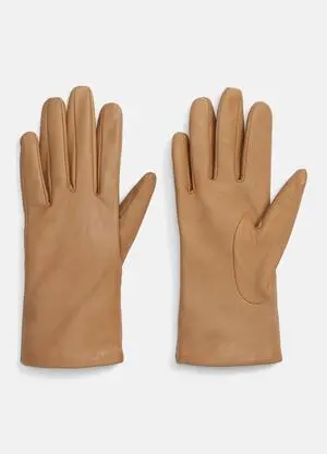 Vince Cashmere-lined Leather Gloves - Bruna
