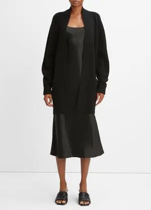 Vince Cashmere Open-front Cardigan - Black