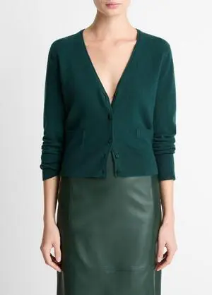 Vince Wool & Cashmere Blend Cardigan - Juniper