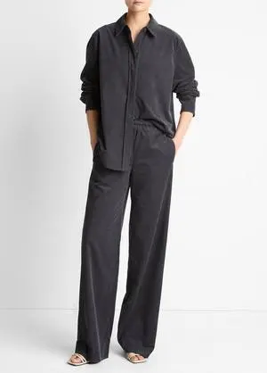 Vince Cotton Corduroy Pull-on Pant
