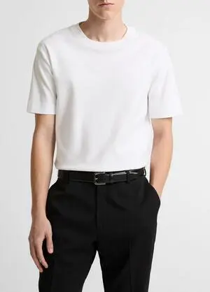 Vince Peached Cotton Jersey T-shirt - Optic White