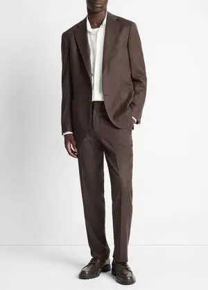 Vince Wool-silk Classic Pant