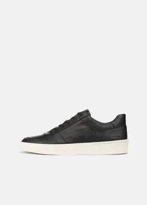 Vince Peyton Sneaker With Contrast Piping - Black