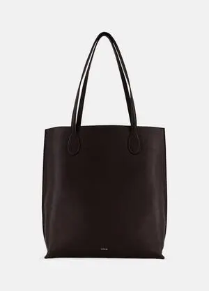 Vince Athene Nappa Leather Tote - Cacao