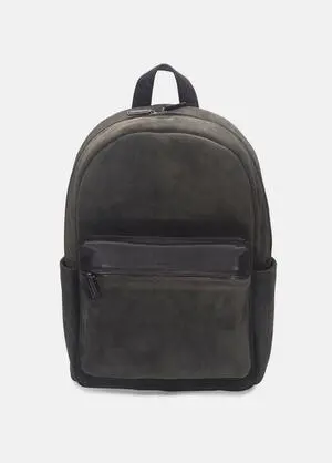 Vince Suede Backpack - Driver Green