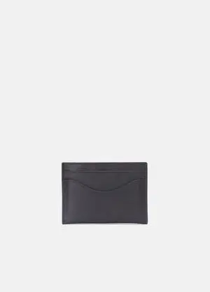 Vince Nappa Leather Cardholder - Tobacco