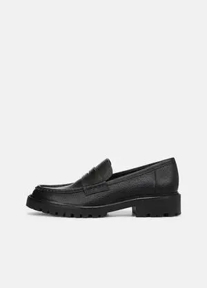 Vince Delmore Leather Lug-sole Loafer