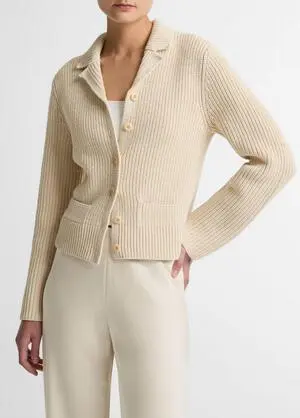 Vince Cotton-blend Pocket Cardigan