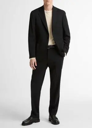 Vince Wool Relaxed Sport Coat - Black