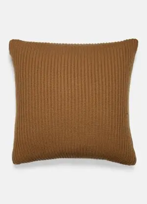 Vince Vince Wool And Cashmere Cardigan-Stitch Pillow Mink