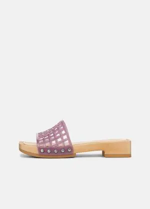 Vince Vince Barbara Jelly Slide Sandal Amethyst