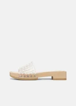 Vince Barbara Jelly Slide Sandal - Clear