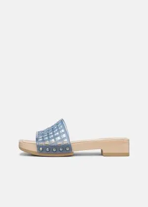 Vince Barbara Jelly Slide Sandal - Surf Blue