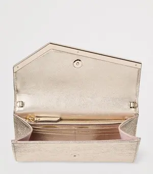 JIMMY CHOO Emmie Clutch Bag - Silver