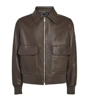 Belstaff Leather Pilot Jacket
