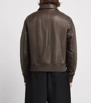 Belstaff Leather Pilot Jacket