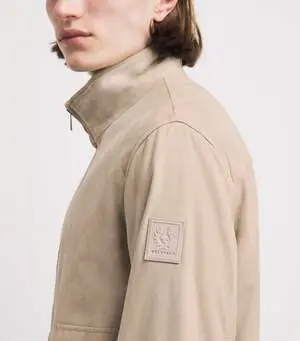 Belstaff Seaway Suede Bomber Jacket