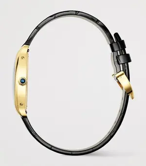 Cartier Tortue Yellow And Diamond Watch