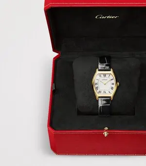 Cartier Tortue Yellow And Diamond Watch