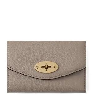 Mulberry Leather Folded Darley Wallet - Neutral