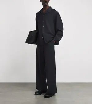 LE17SEPTEMBRE Oversized Camp Collar Shirt