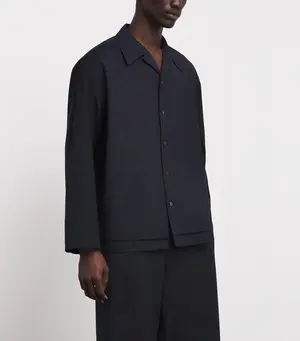 LE17SEPTEMBRE Oversized Camp Collar Shirt
