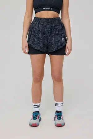 OOSC Elite 2-in-1 Performance Shorts - Black Tiger
