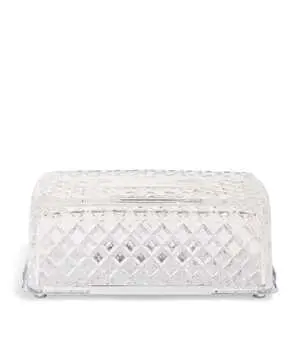 ZODIAC Crystal Mirella Tissue Box - Metallic