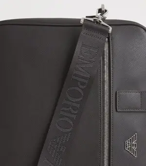 Emporio Armani Saffiano Leather Briefcase