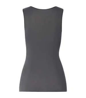 Hanro Cotton Belen Lace Trim Tank Top