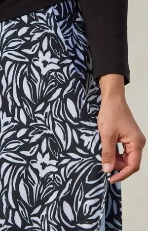 UV SKINZ Upf 50+ Sun Wrap Midi Skirt - Baltic