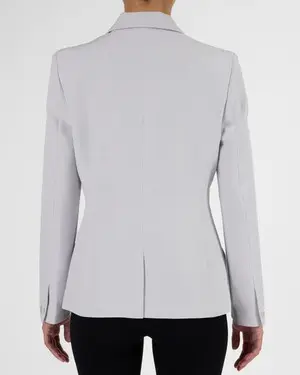 Santorelli Febe Jacket In Soft Stretch Crepe