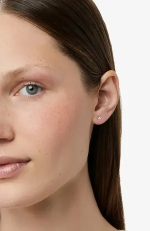 ANA LUISA Gold Plated Sterling Cubic Zirconia Stud Earrings