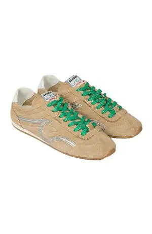 Sandro Light Wave Suede Trainers