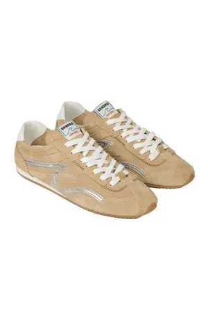 Sandro Light Wave Suede Trainers