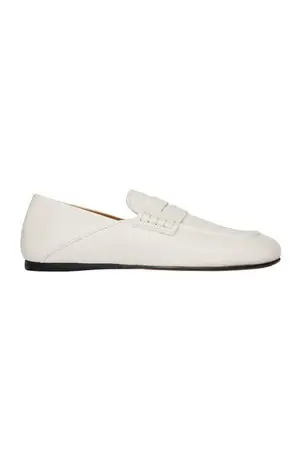 Sandro Leather Loafers With Foldable Counter